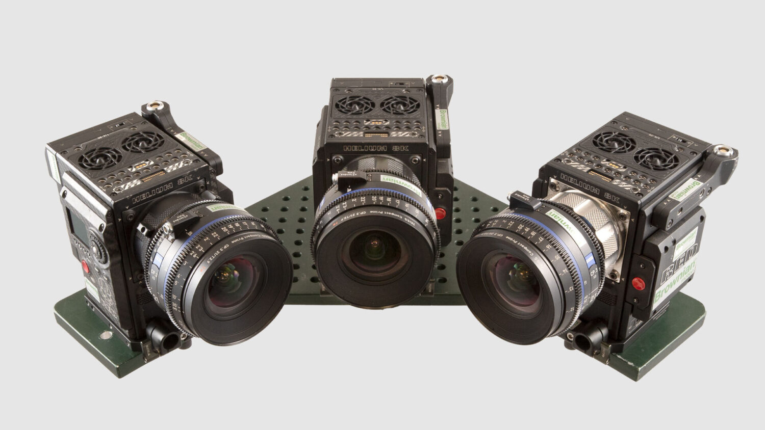 3-WAY RED DSMC2 HELIUM LANDSCAPE TOED-IN ARRAY RIG Hire in the UK & London