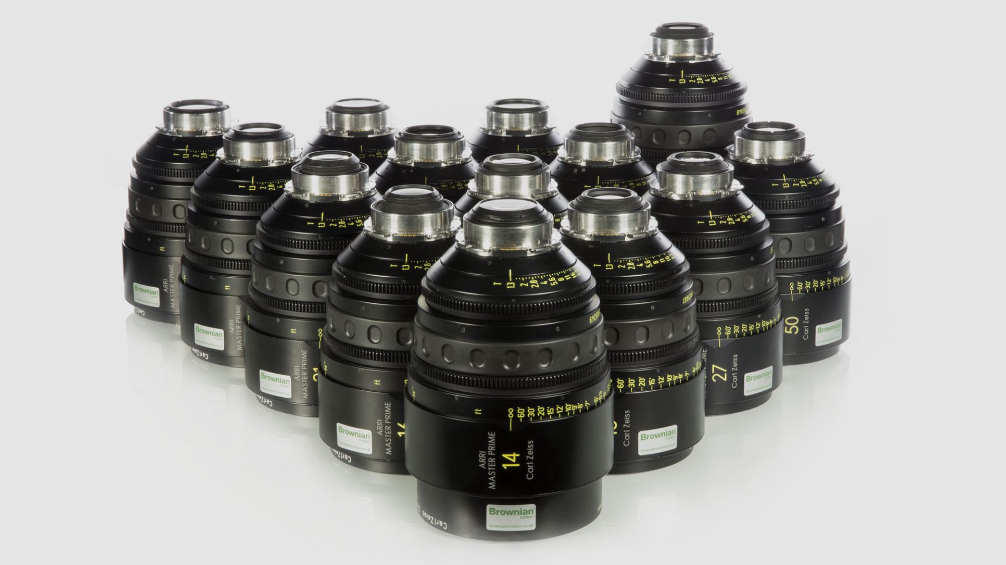 Arri Zeiss Master Prime T1.3 Lens Hire in the UK & London